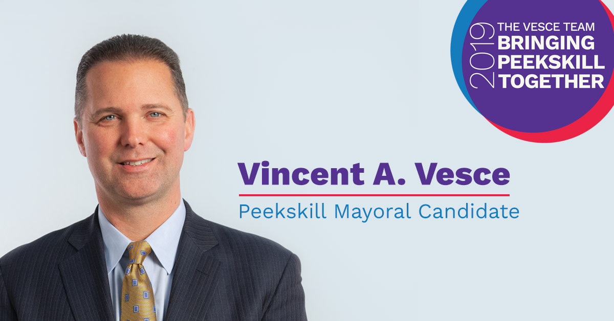 About Vincent A. Vesce | The Vesce Team | Bringing Peekskill Together